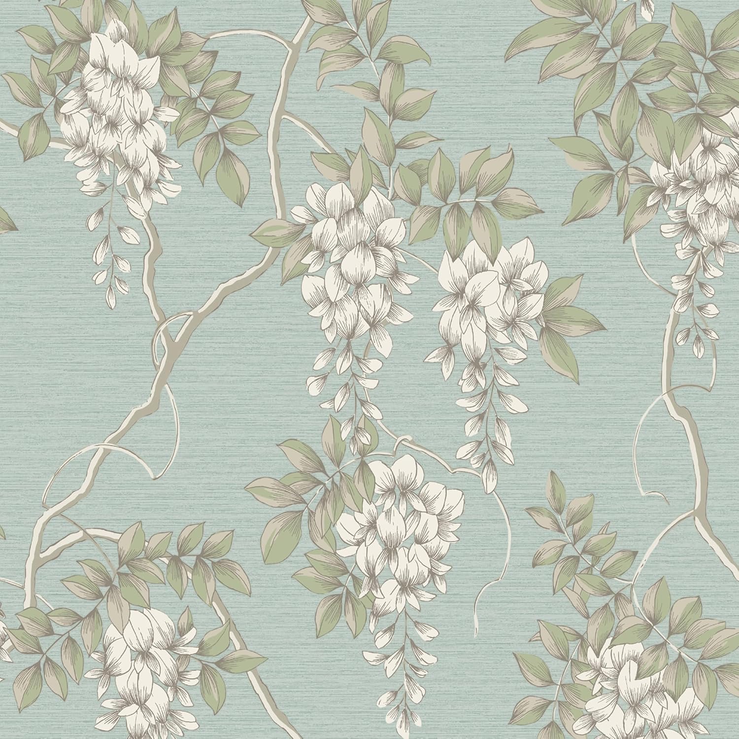 Superfresco Easy Wisteria Duck Egg Removable Wallpaper,Blue - Amazon.com