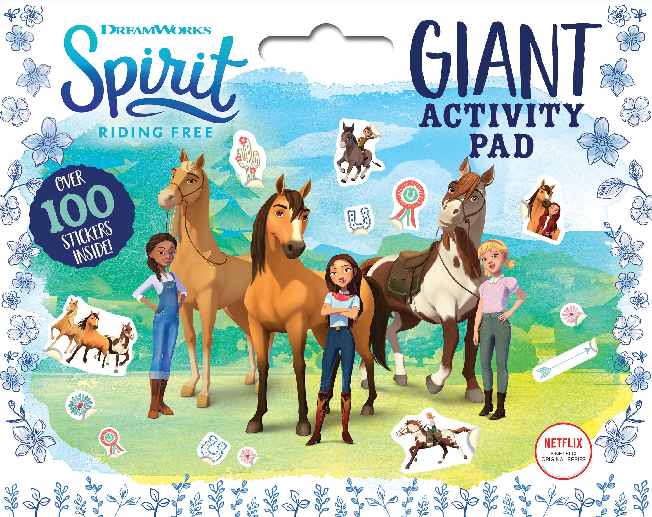 Spirit Riding Free: Giant Activity Pad (Dreamworks): unknown author ...
