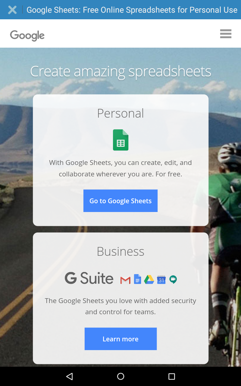 Sheets For Google - App on Amazon Appstore