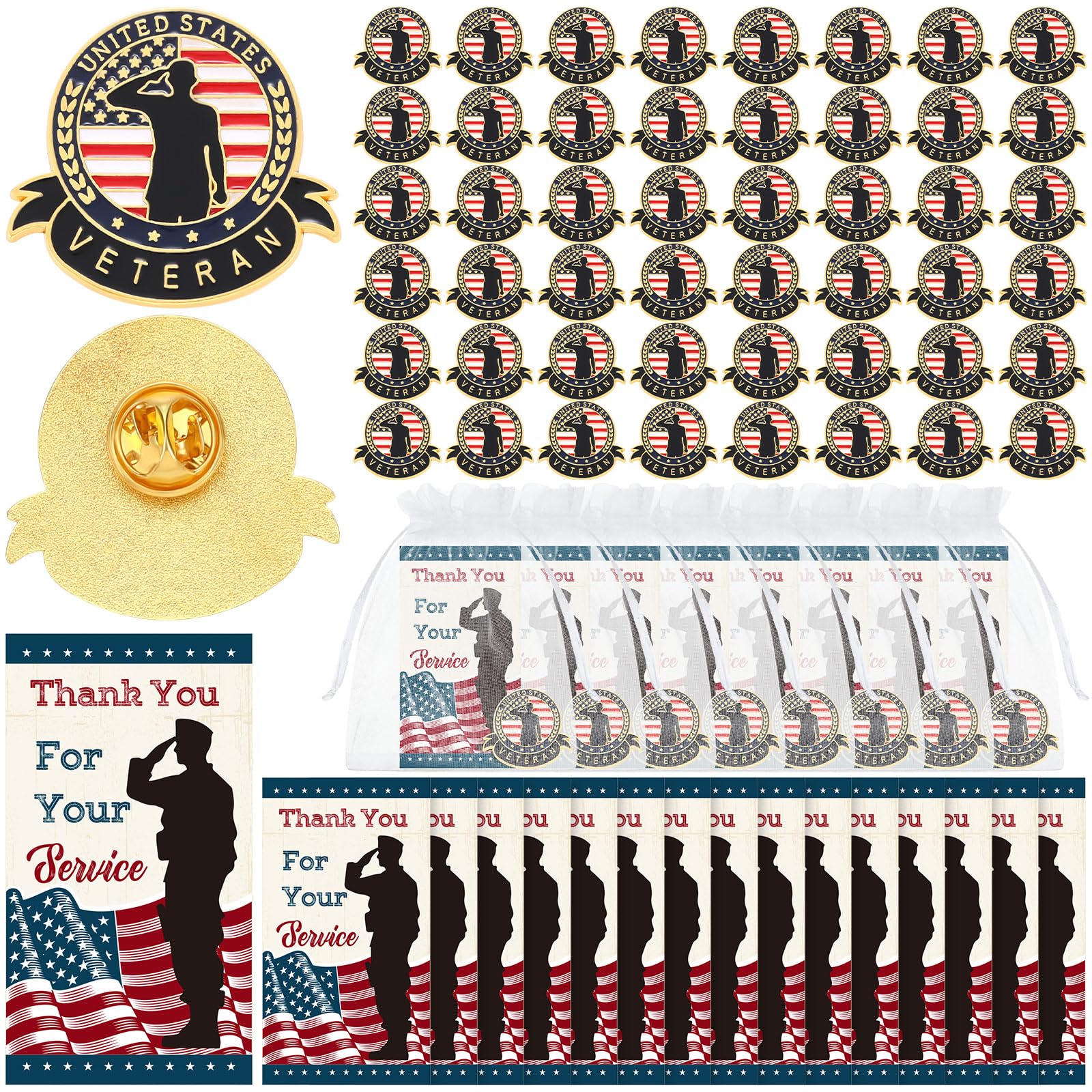 Veterans Day Magnets And Pins