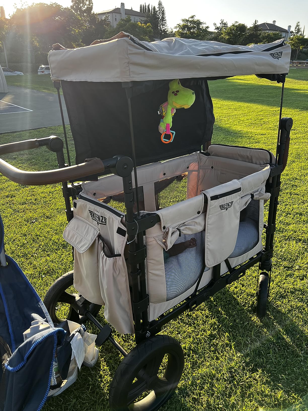 Mom Cozy Stroller Organizer Keenz Parent Console For Strollers ...