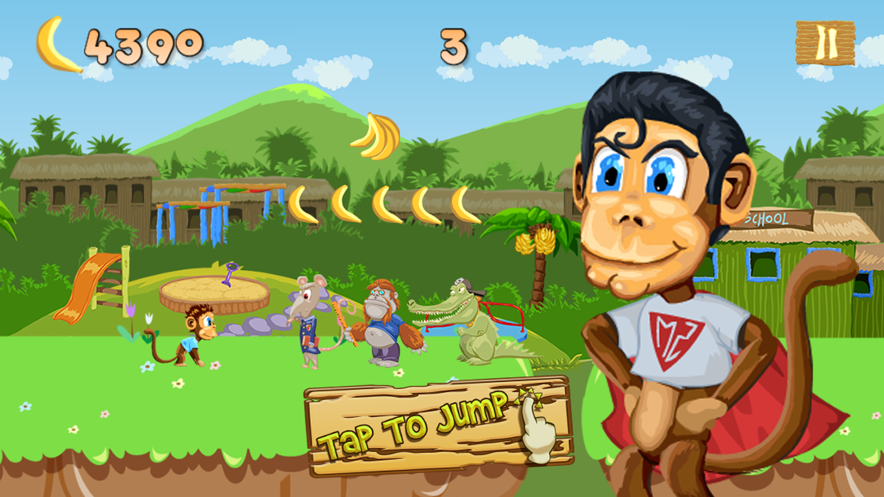 Little Monkey Run - Kids Games - App on Amazon Appstore