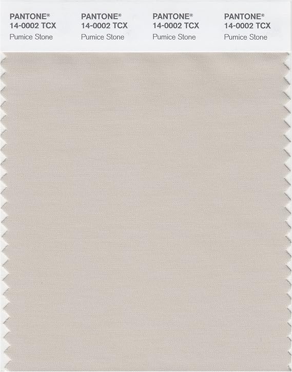 PANTONE Smart 14-0002X Color Swatch Card, Pumice Stone - House Paint ...