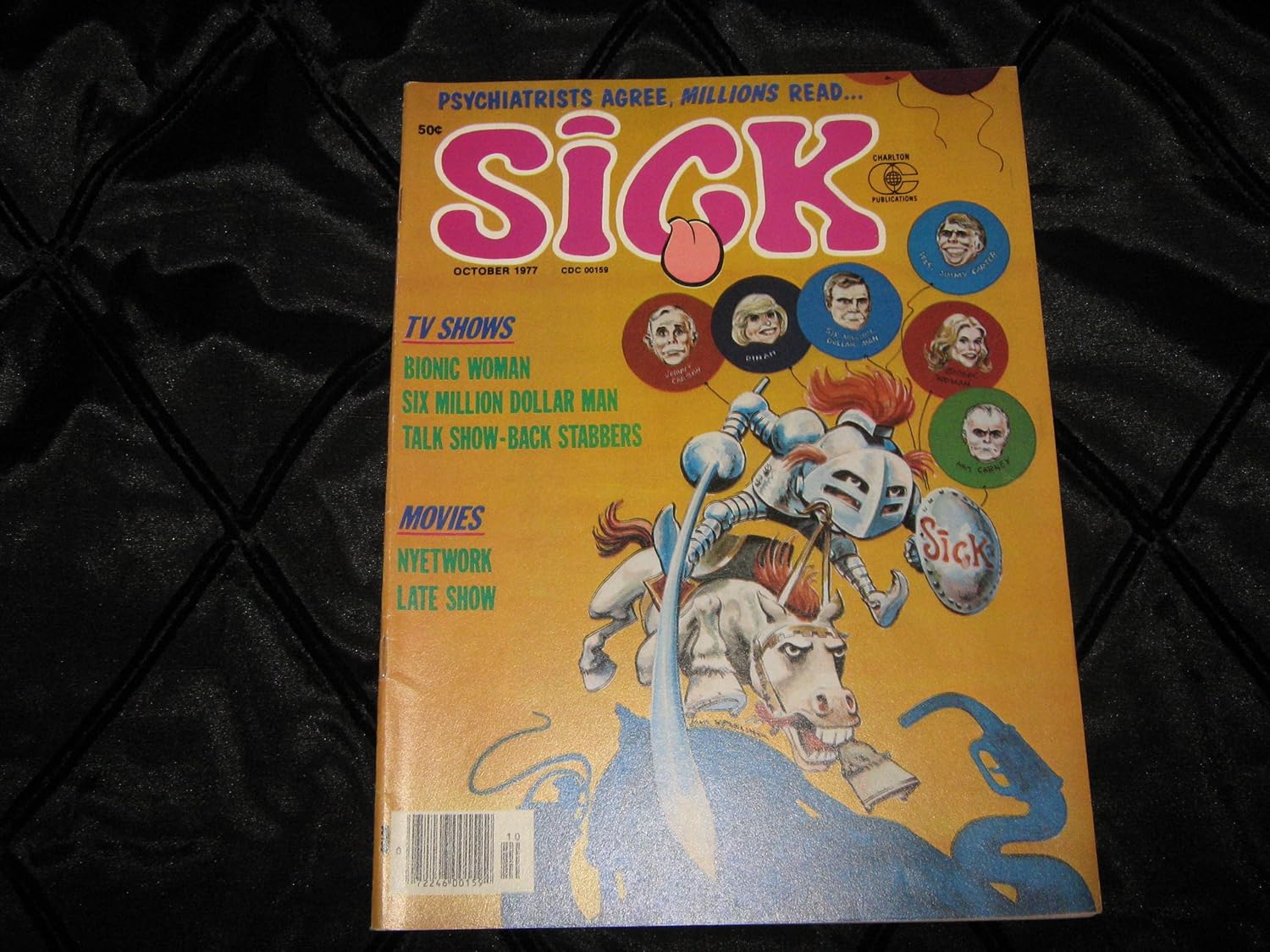 Sick Magazine (Bionic Woman , Six Million Dollar Man , Talk Show-Back ...
