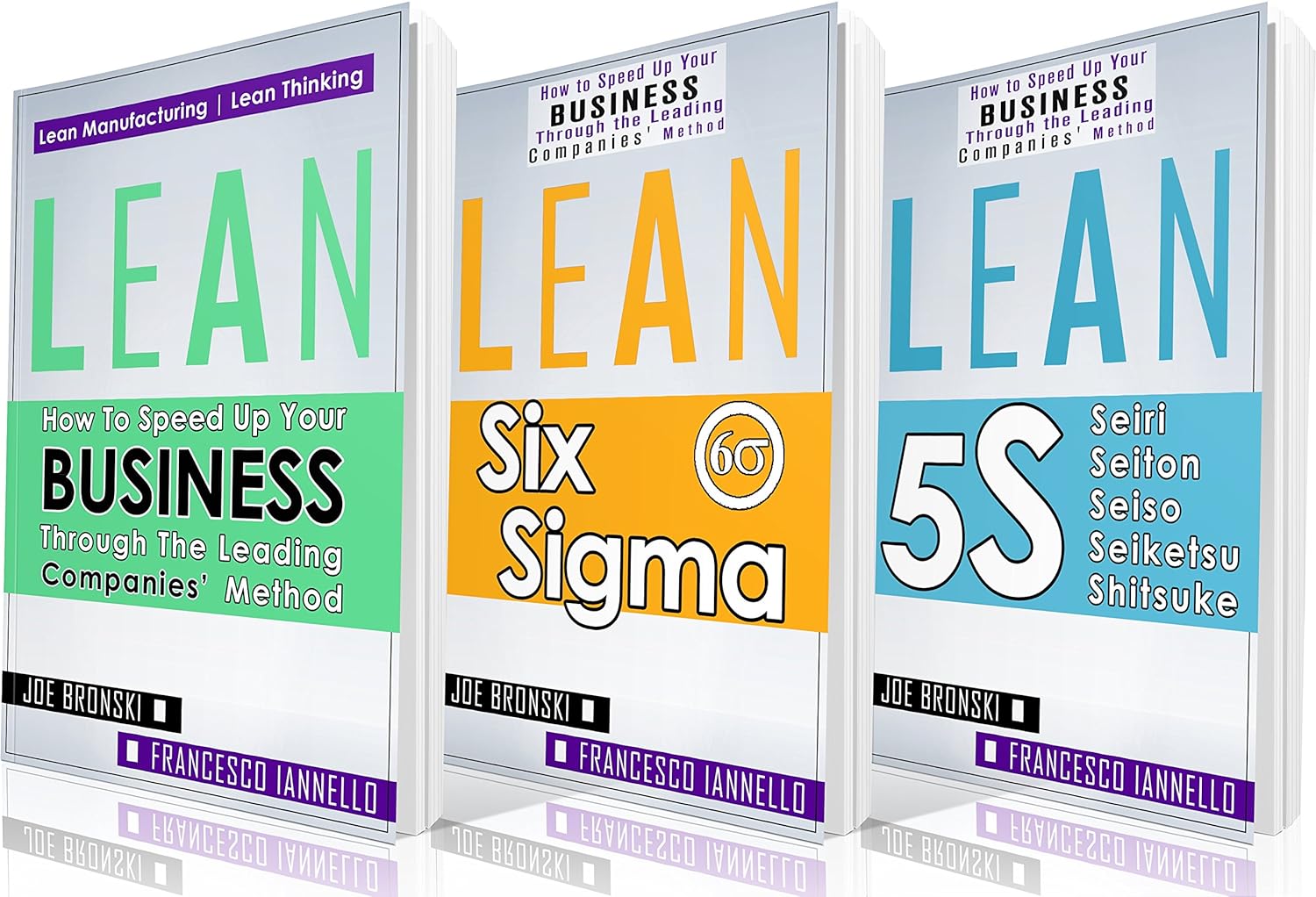 Amazon.com: LEAN: Lean Bible - Six Sigma & 5S - 3 Manuscripts + 1 BONUS ...