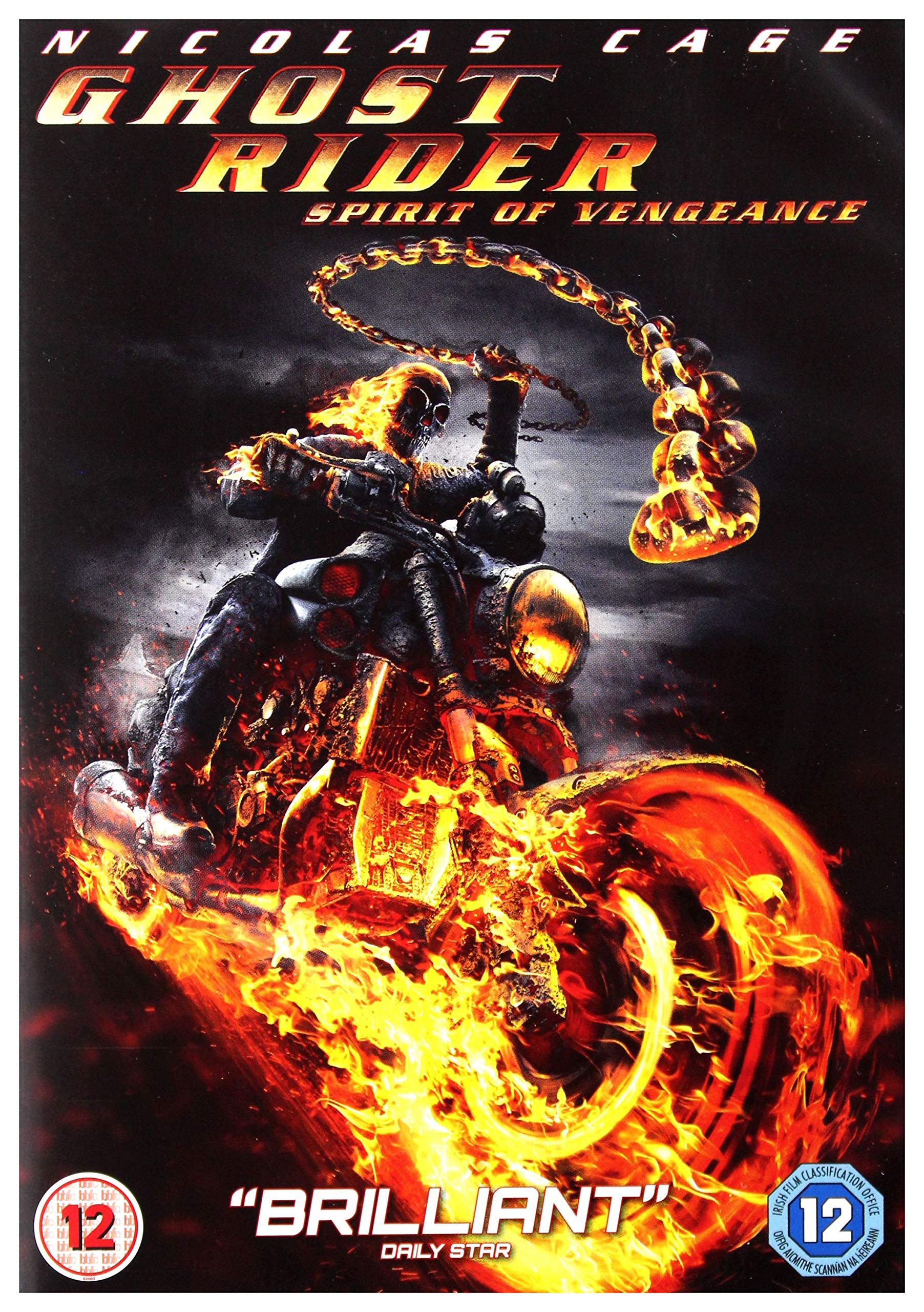 Ghost Rider: Spirit of Vengeance [DVD]: Amazon.co.uk: Nicolas Cage ...