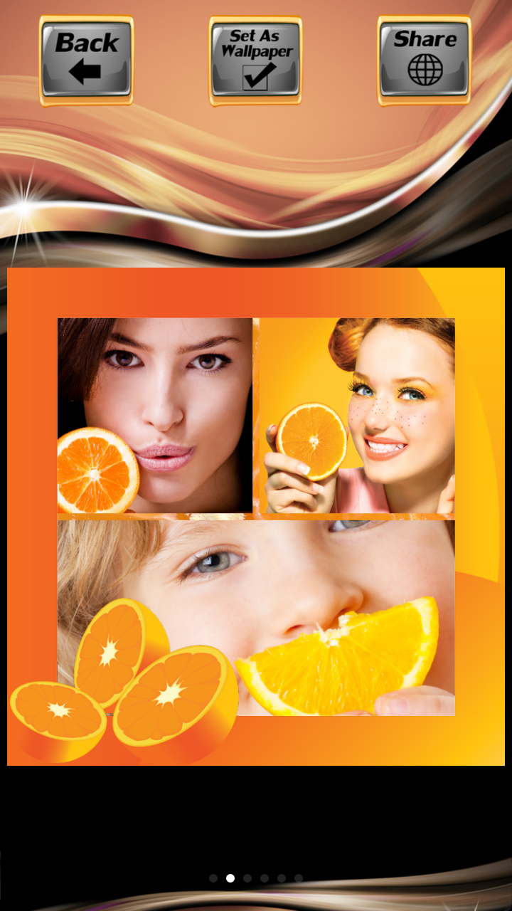 Orange Photo Collage - App on Amazon Appstore
