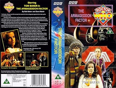 Doctor Who: The Armageddon Factor [VHS] : Tom Baker, Mary Tamm, Lalla ...