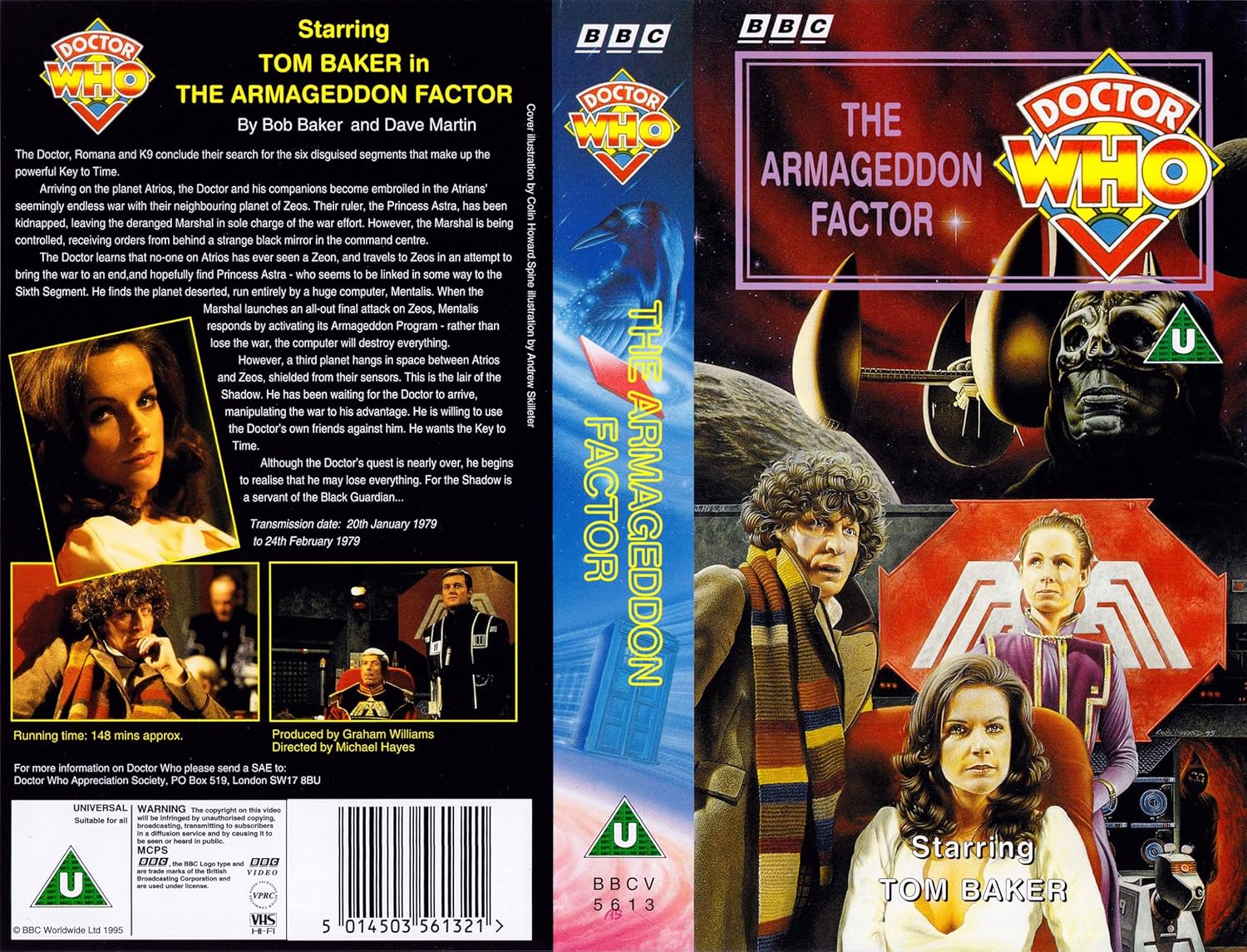 Amazon.com: Doctor Who: The Armageddon Factor [VHS] : Movies & TV