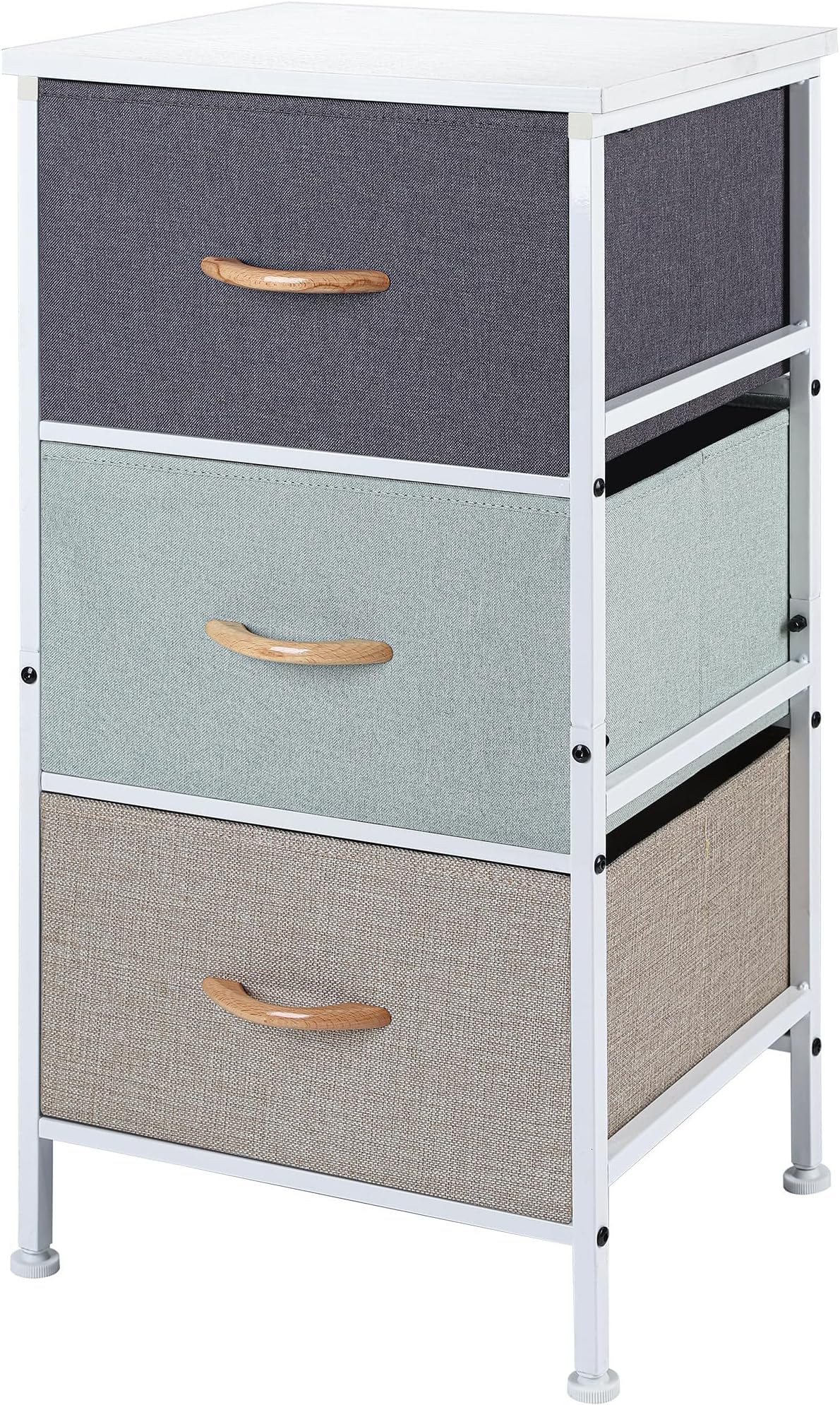 Amazon.com: Furnulem 2 Dressers with 6 Drawers, Vintage Storage ...