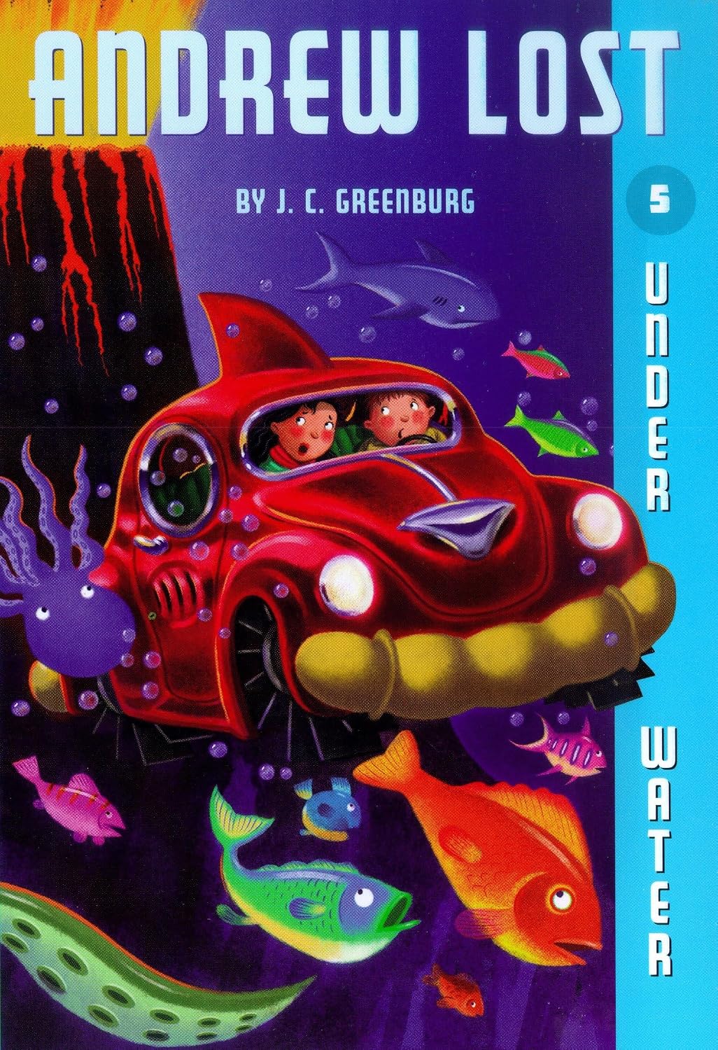 Andrew Lost #5: Under Water : Greenburg, J. C., Reed, Mike: Amazon.ca ...
