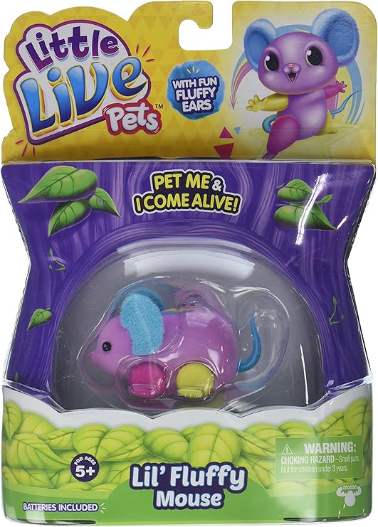 Amazon.com: Little Live Pets Lil' Mouse - Zoombeam : Toys & Games