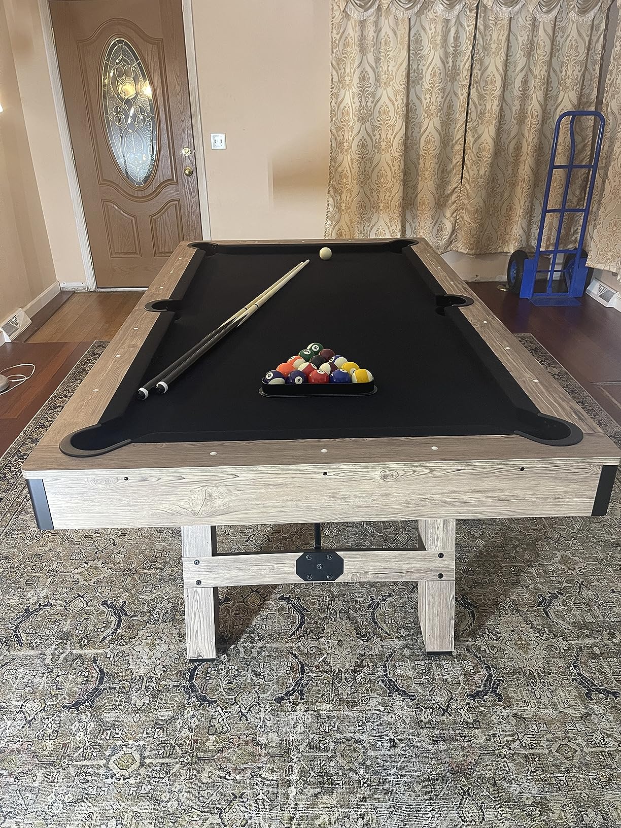 $67/mo - Finance GoSports 7 ft Pool Table with Wood Finish - Modern ...