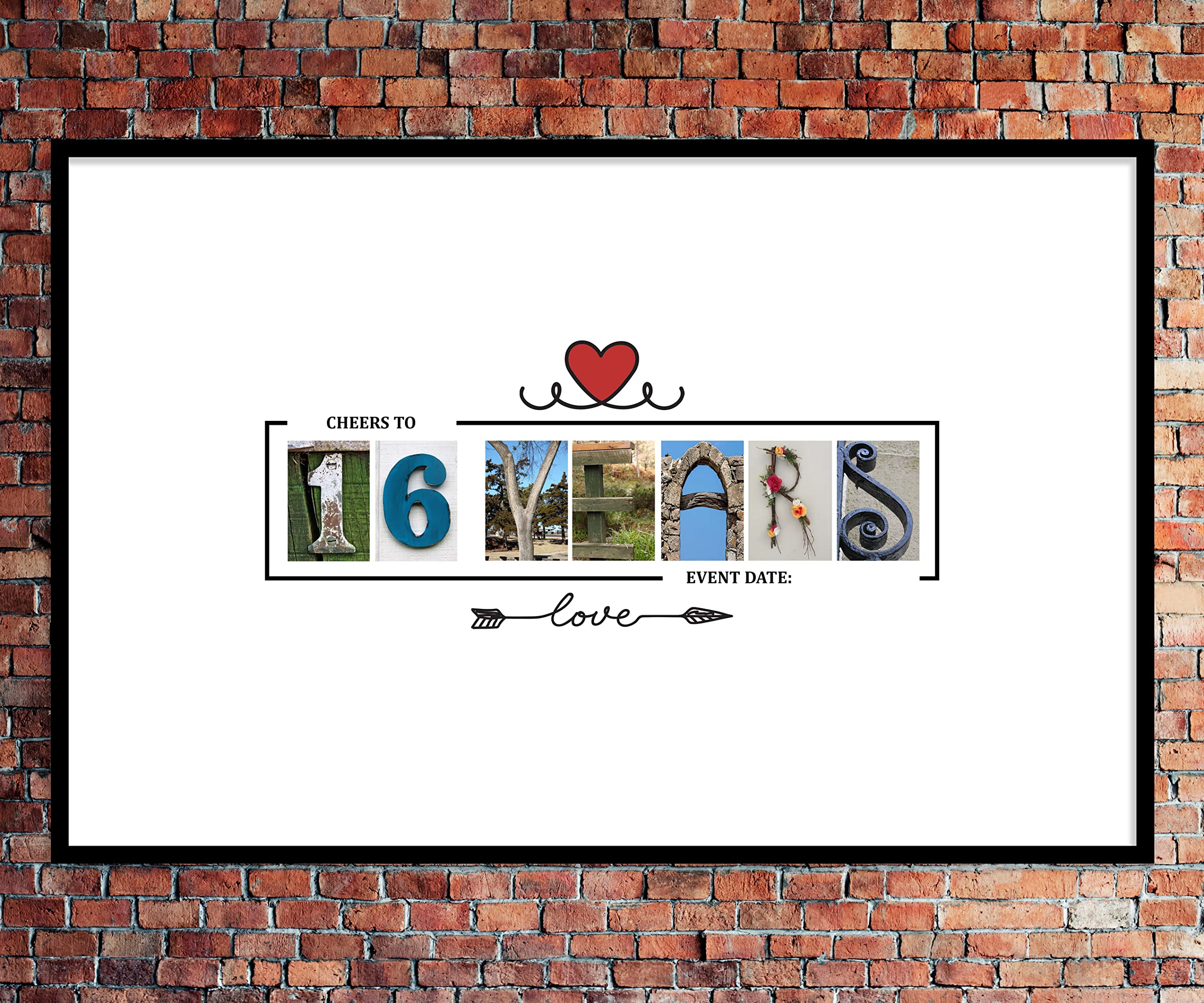 Snapklik.com : 16th Birthday Party Decorations Supplies Guestbook ...
