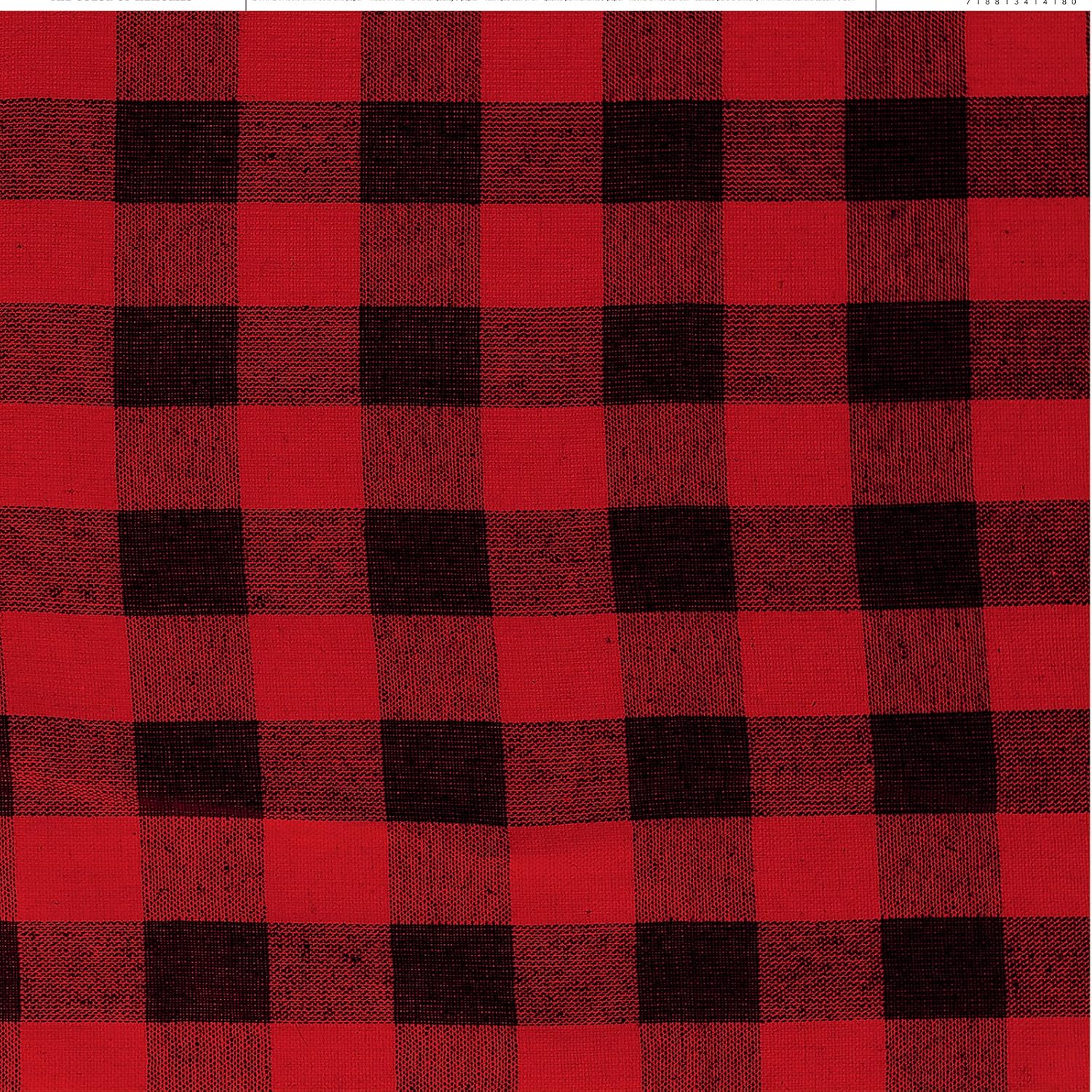 Amazon.com: American Crafts Red Buffalo Check Paper, Multi