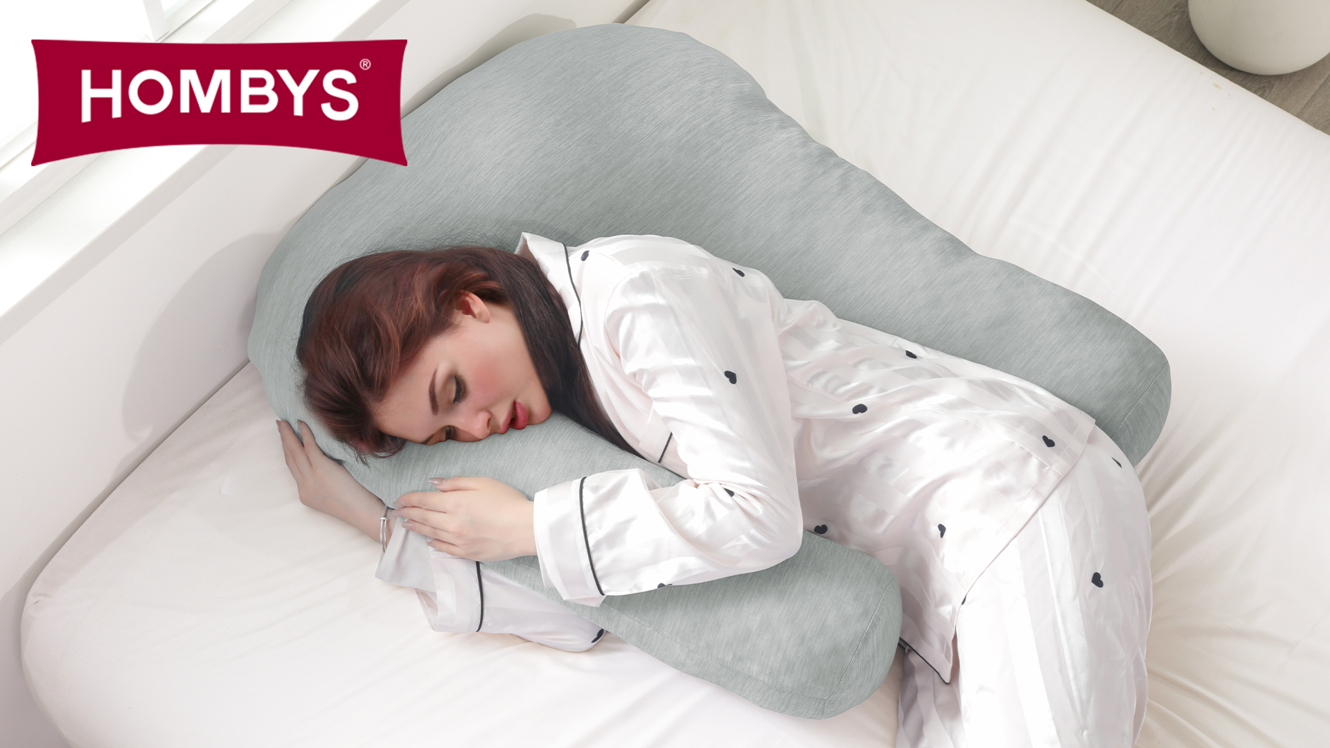 Pillow Side Sleeper MABOZOO Knee Pillow For Side Sleepers - Hip & Back ...
