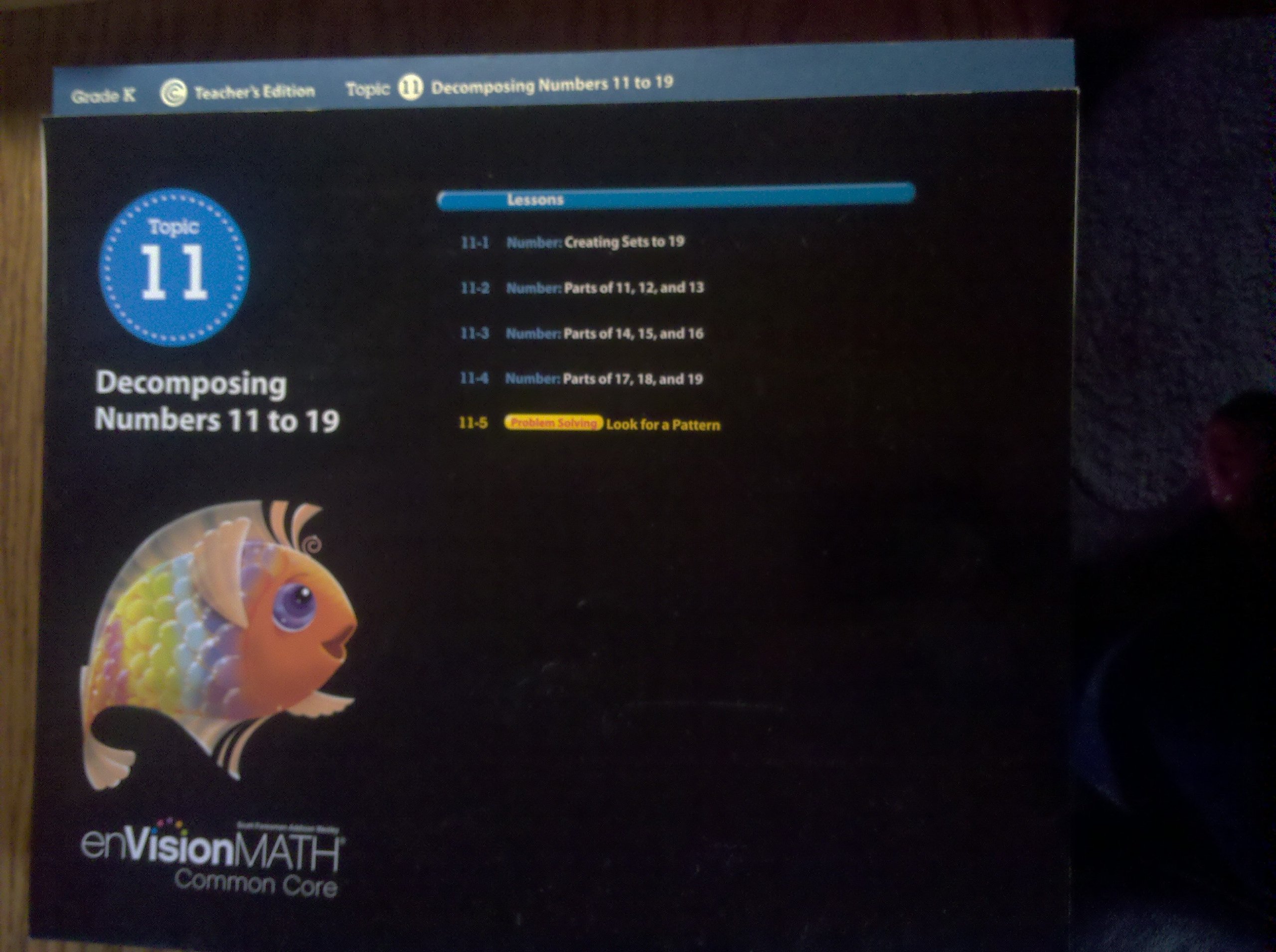 Amazon.com: enVisionMATH Common Core, K, Topic 11, Decomposing Numbers ...