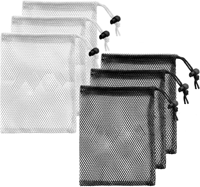 Amazon.com: UNOONE Small Drawstring Bags, 7.8x5.9In Portable Storage ...