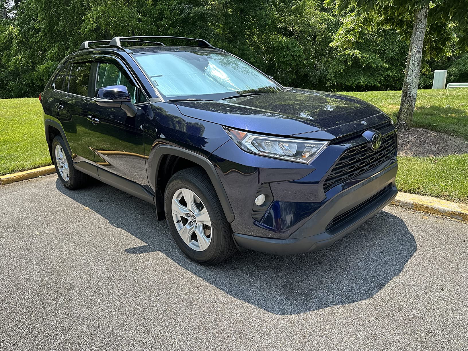 $22/mo - Finance Autekcomma Roof Rack Cross Bars for Toyota RAV4 2019 ...
