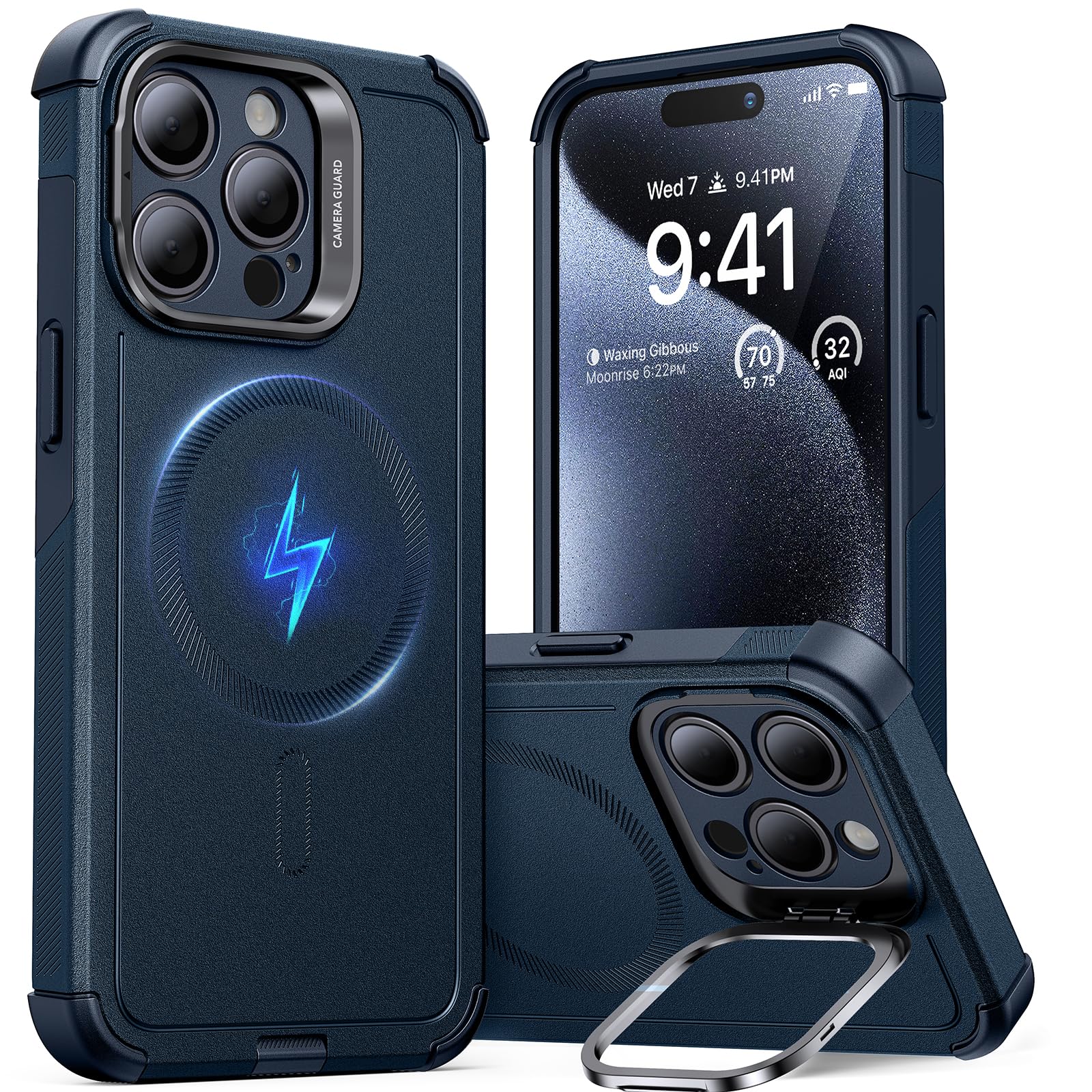 Amazon.com: ESR for iPhone 15 Pro Max Case, 23FT Military-Grade Drop ...