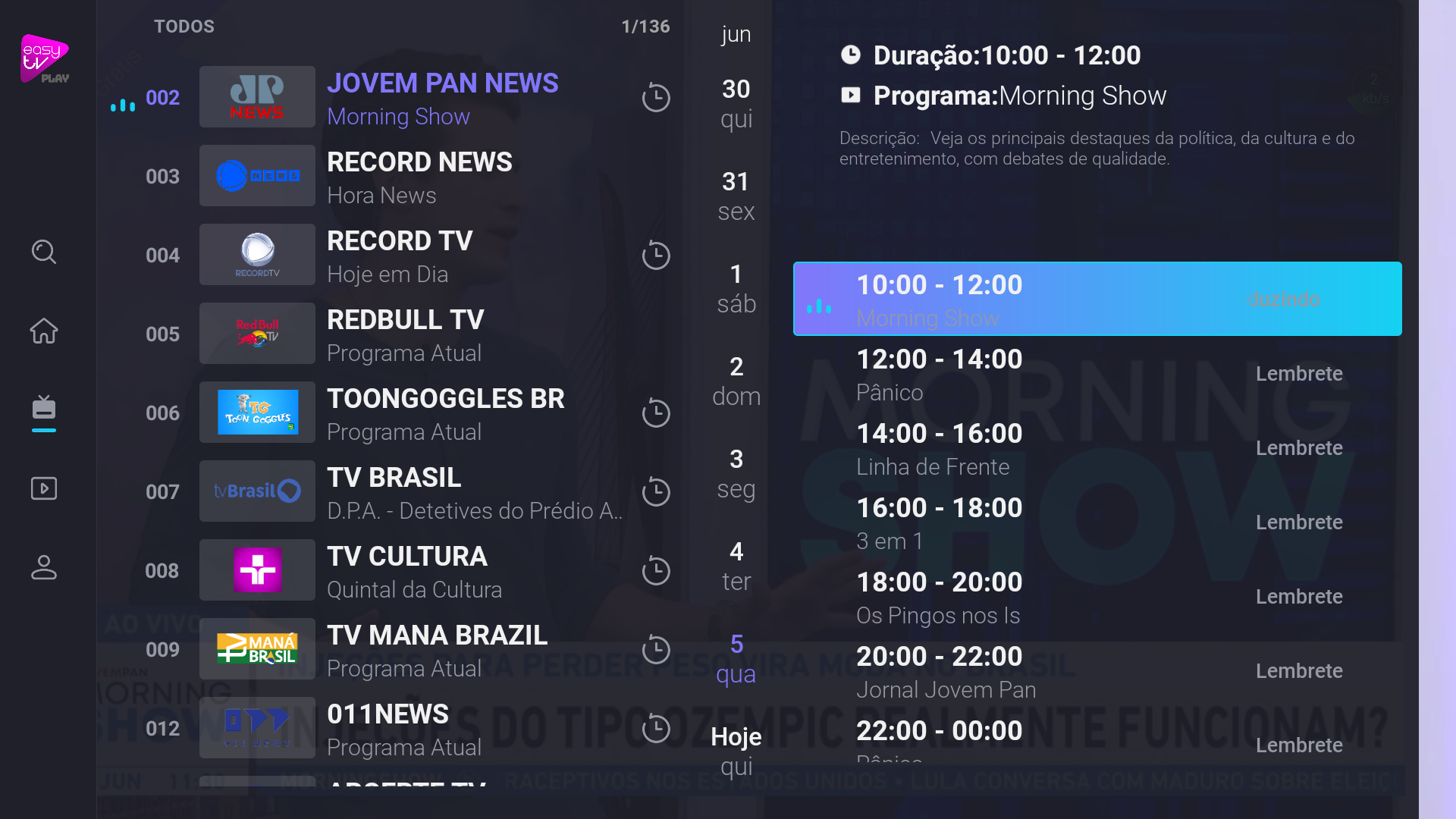 EasyTV PLAY STB e AndroidTV - App on Amazon Appstore