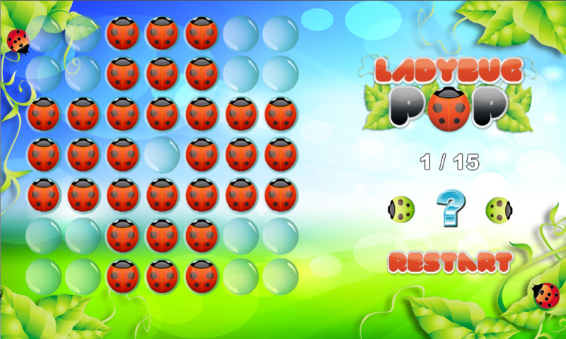 LadyBug POP Puzzle Game - App on Amazon Appstore
