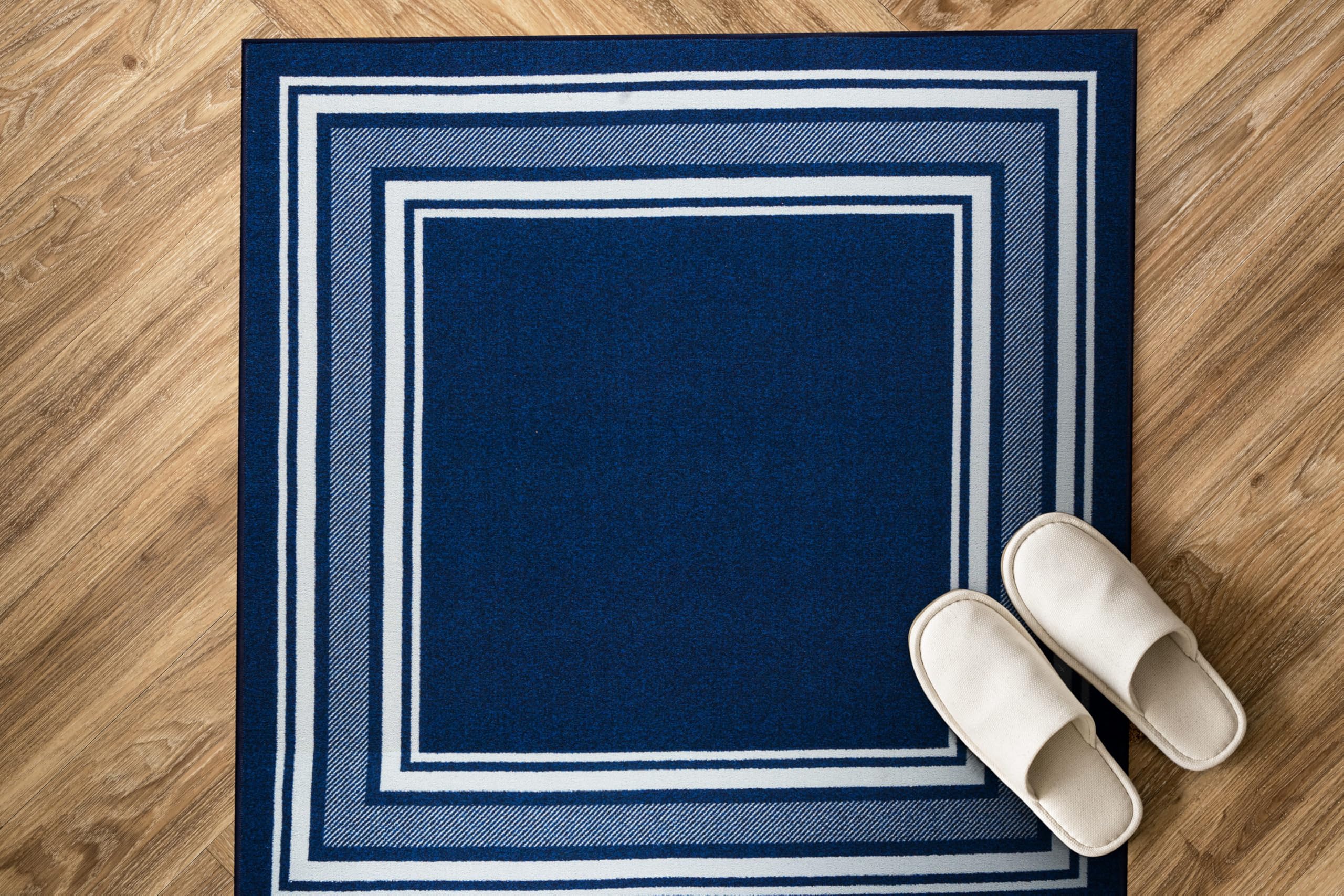 Amazon.com: LuuL Home Modern Bordered Non Slip Indoor Landing Mats for ...