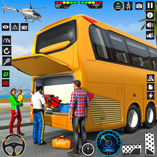 Coach Bus Simulation Game, City Bus Simulator: Bus Games. This is a ...
