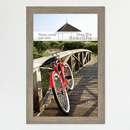 Amazon.com: MCS, Onyx Woodgrain 14x22 Inch Museum Poster Frame, 14 x 22 ...