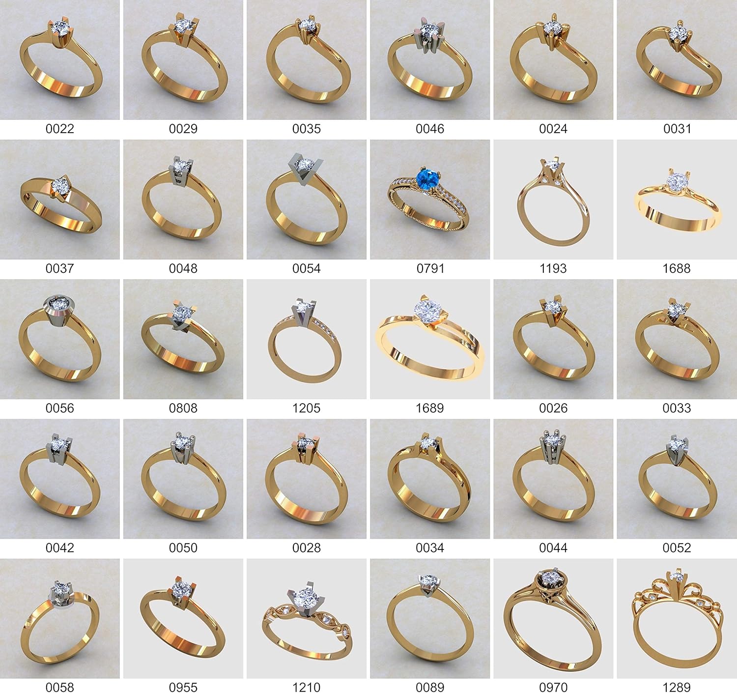 Amazon.com: hvedch Set of 30 Ring Wax Patterns for Lost Wax Casting ...