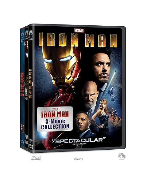 Amazon.com: Iron Man 3-Movie Collection : Robert Downey Jr, Bridges ...