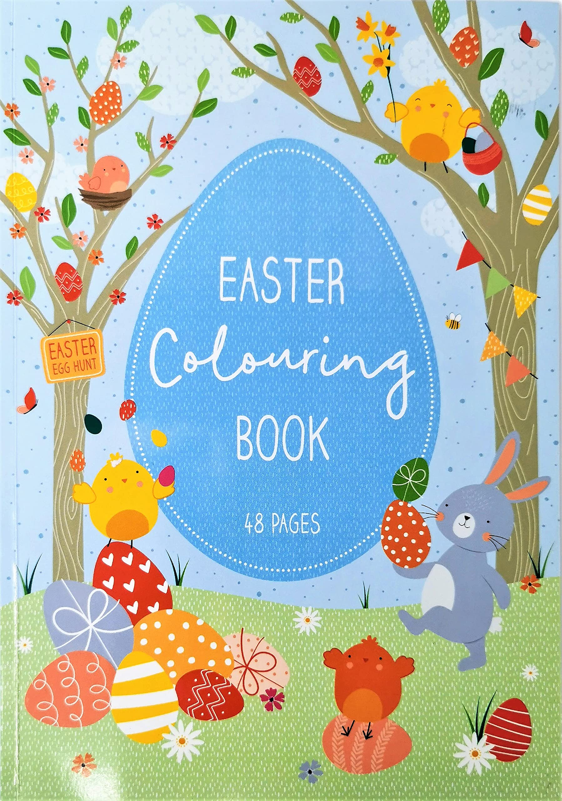 1x Easter Colouring Book - A4, 48 Pages - FSC Certified : Amazon.co.uk ...