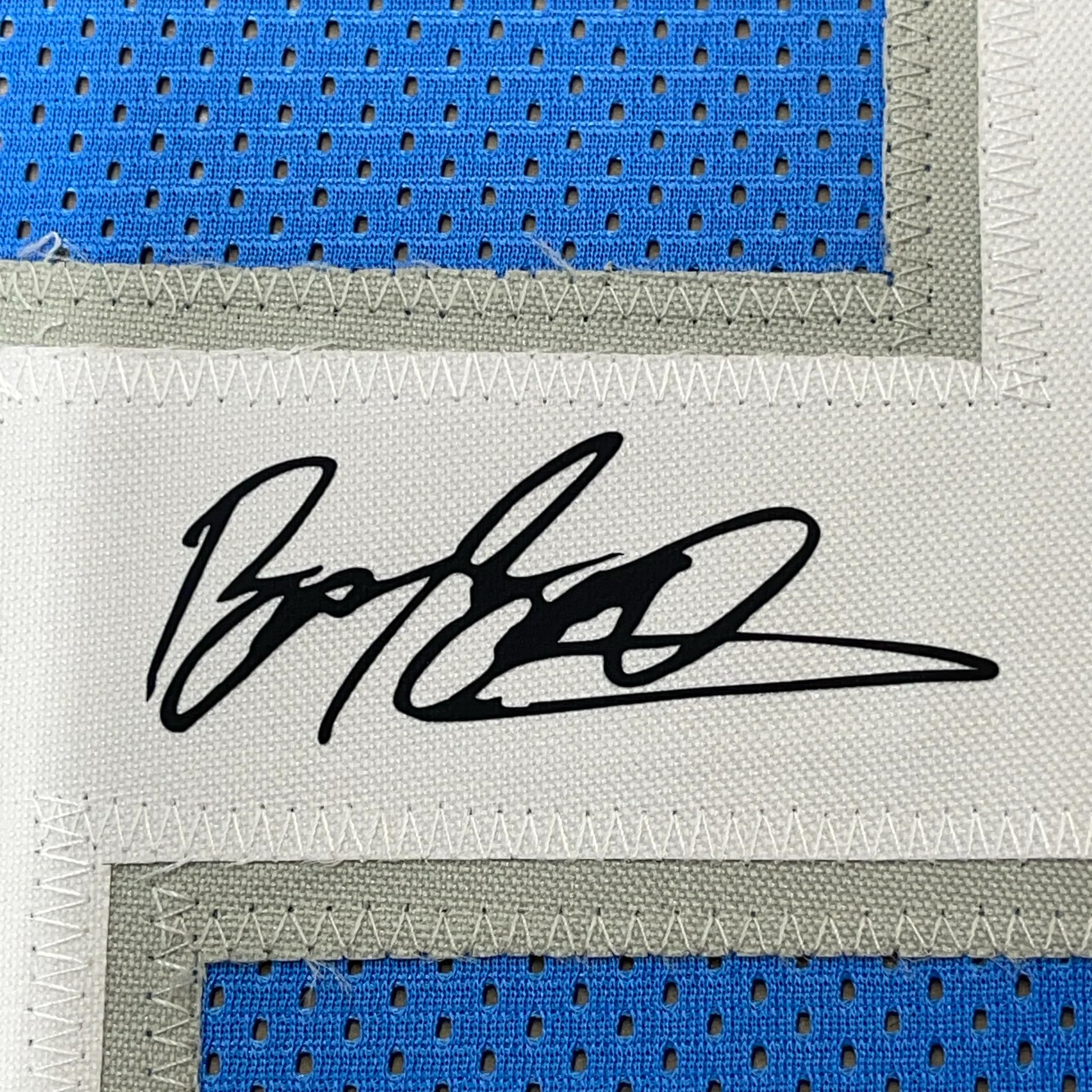 Barry Sanders Facsimile Autographed Jersey Facsimile Autographed Barry ...