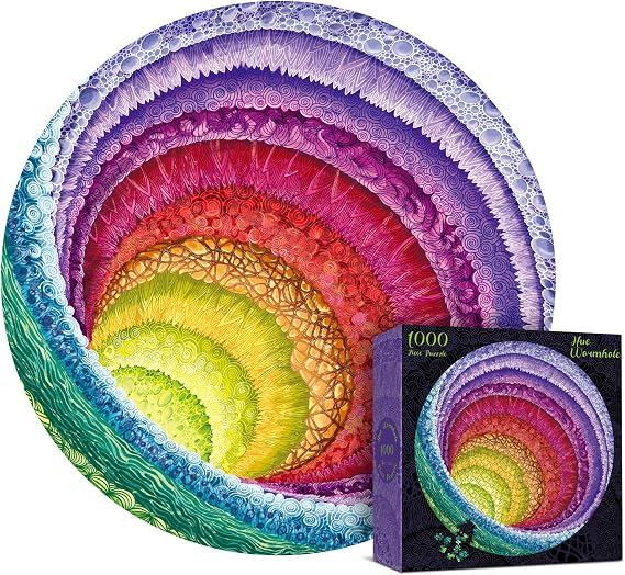 Amazon.com: Antelope - 1000 Piece Rainbow Puzzle for Adults, Hue ...