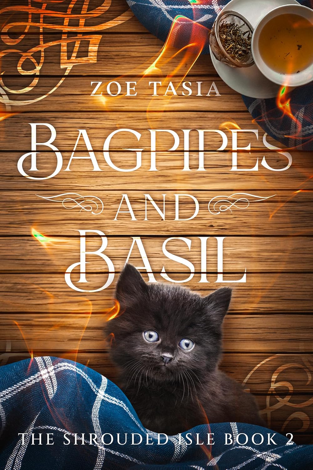 Amazon.com: Bagpipes and Basil (The Shrouded Isle Book 2) eBook : Tasia ...