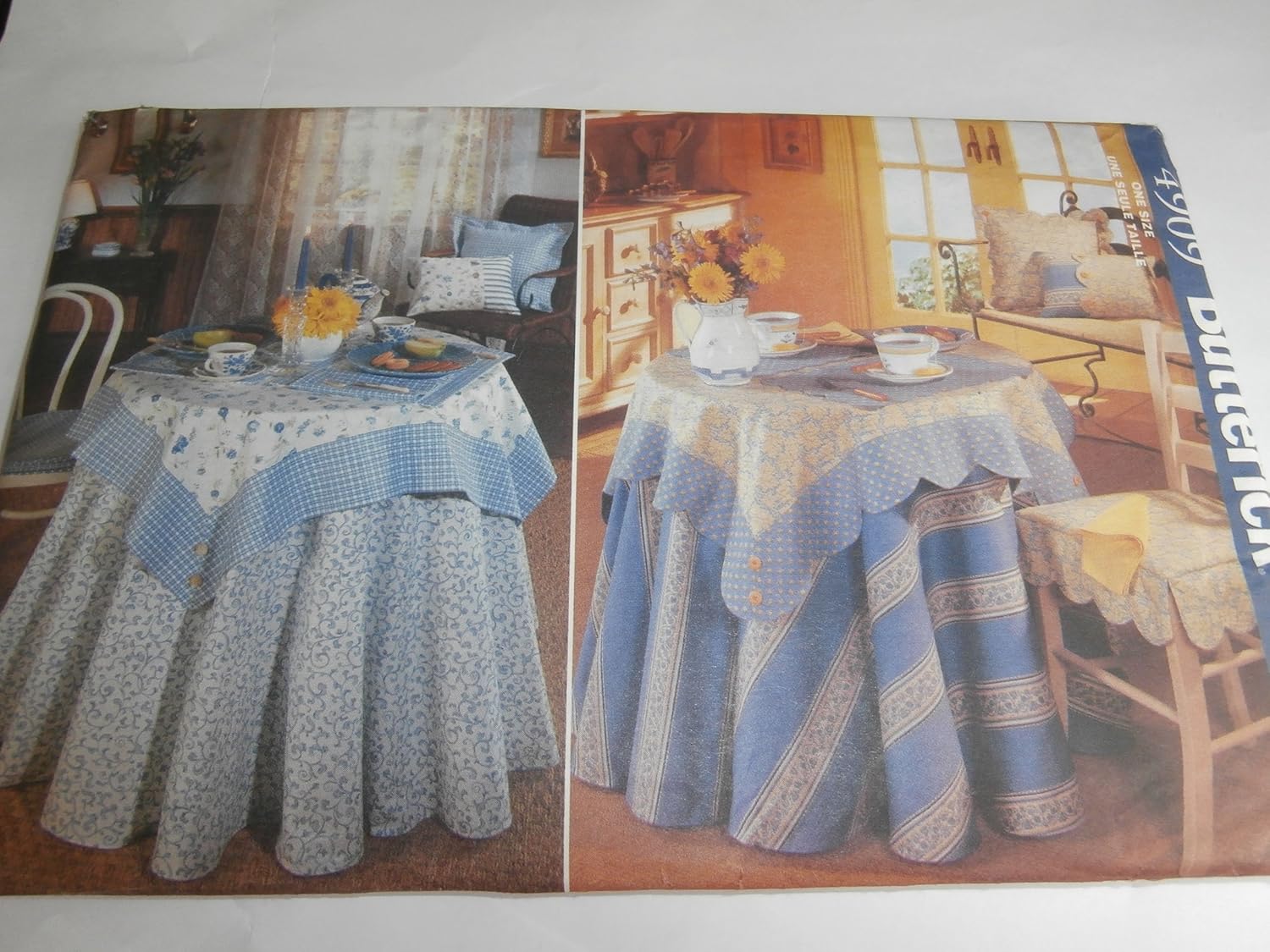 Amazon.com: Butterick Sewing Pattern 4909 Accessories for the Home ...