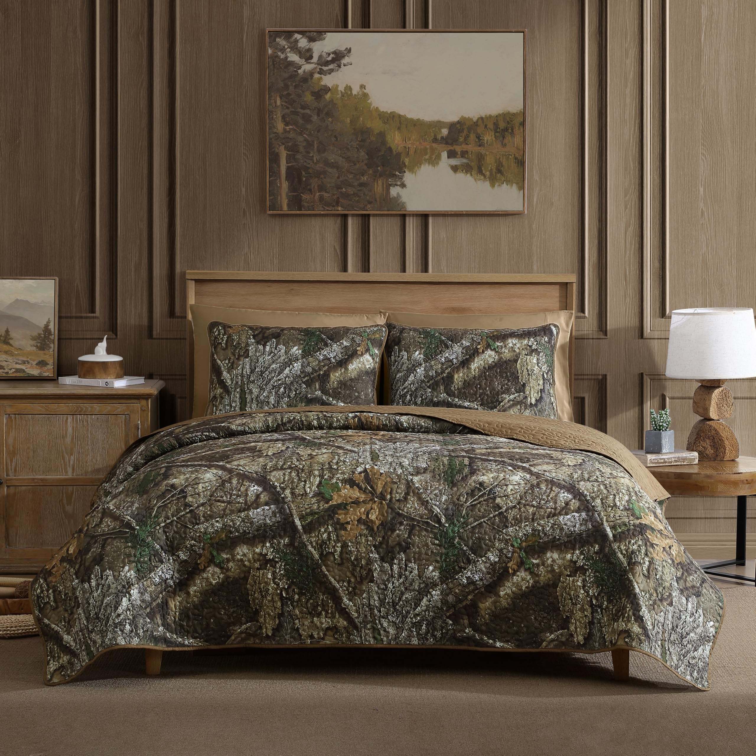 Amazon.com: Mossy Oak Country DNA Set, Full/Queen, Camo Comforter ...