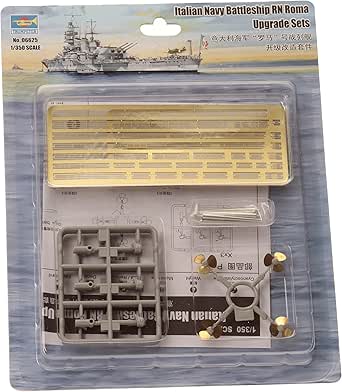 Trumpeter 1/350 Italian Navy Battleship RN Roma Accessories Plastic ...