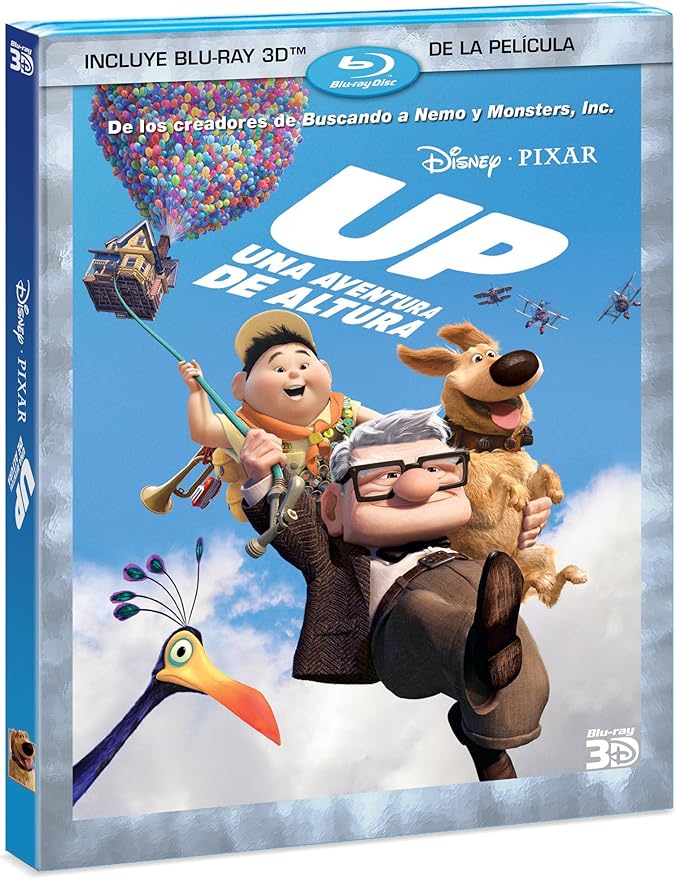 Disney Pixar's Up (Blu-ray 3D) Region Free, Plays in English: Amazon.ca ...