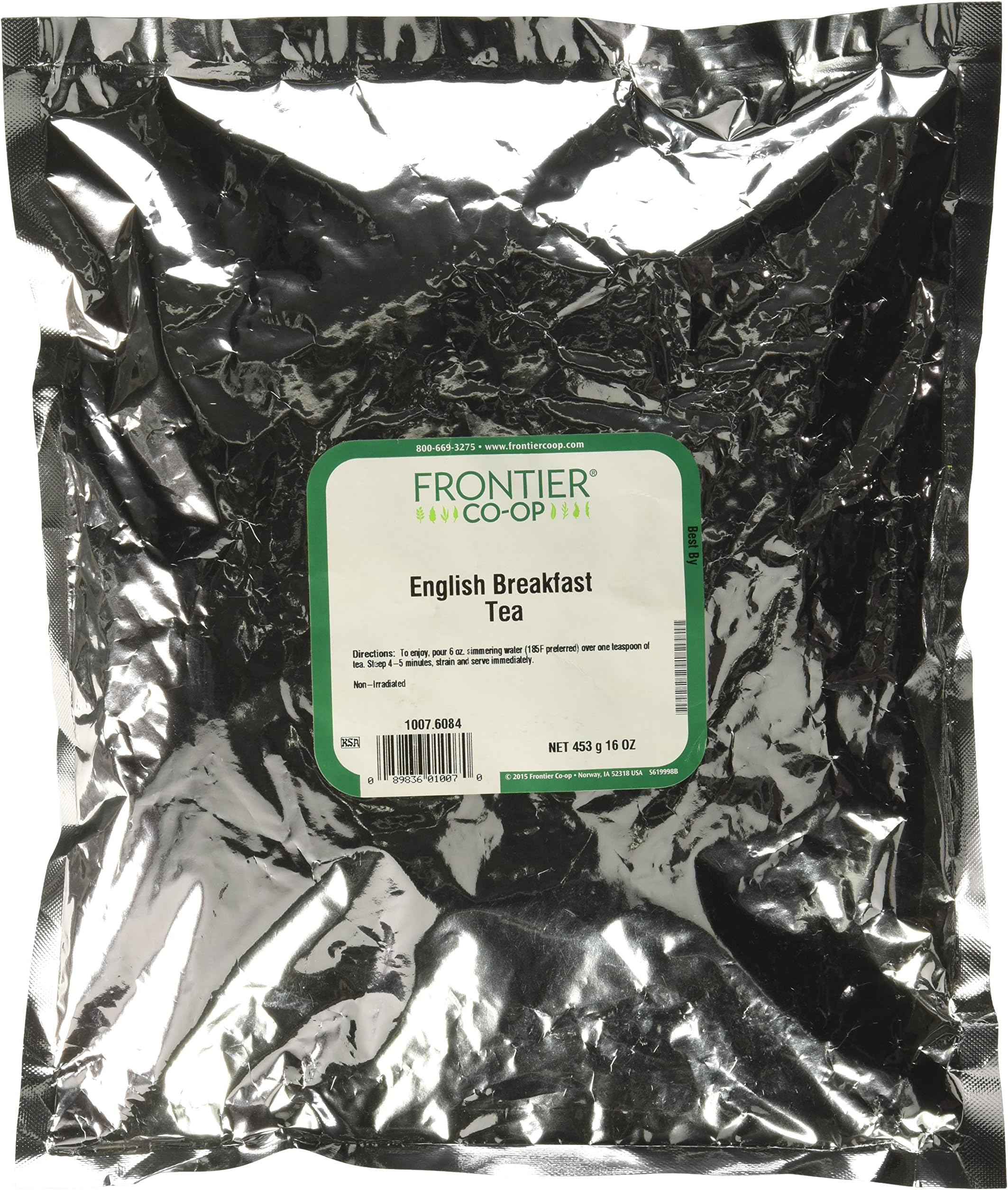 Amazon.com : Frontier Co-op Organic Ceylon Black Tea, 1-Pound Bulk ...