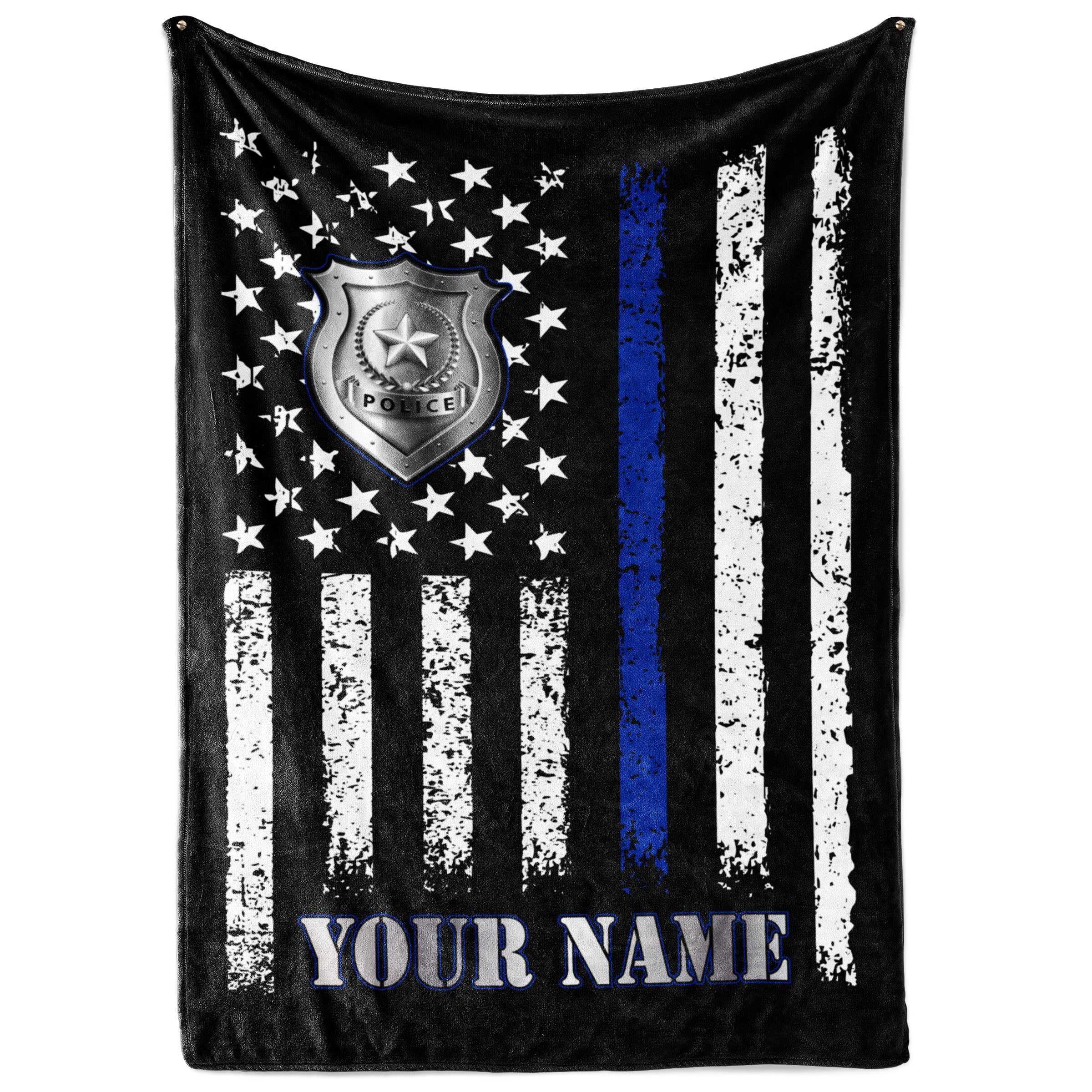 Amazon.com: Customized Law Enforcement Blanket - Ships Next Day ...