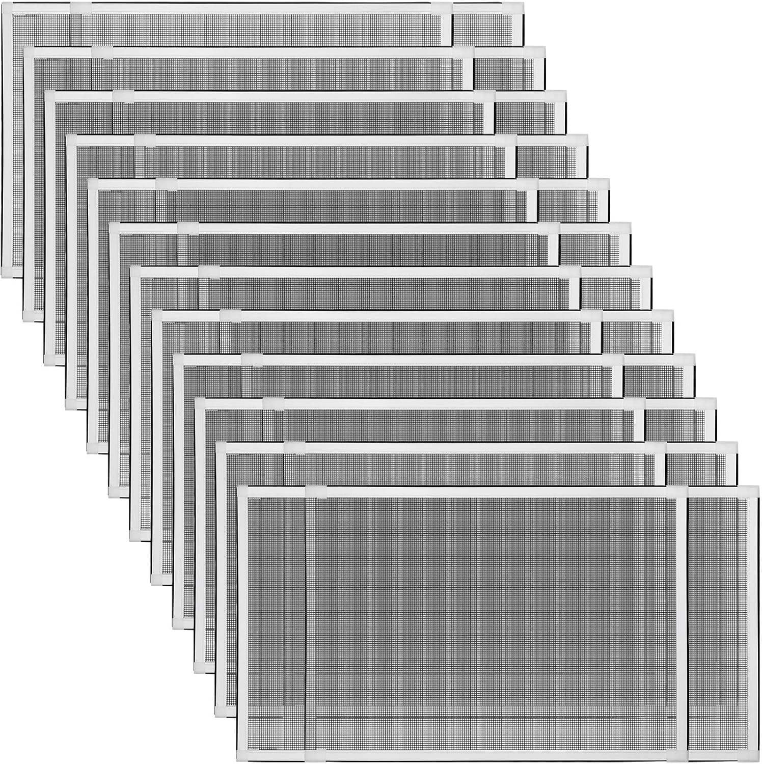 Treela Expandable Adjustable Window Screen (20" H x 28"-54" W) Window ...