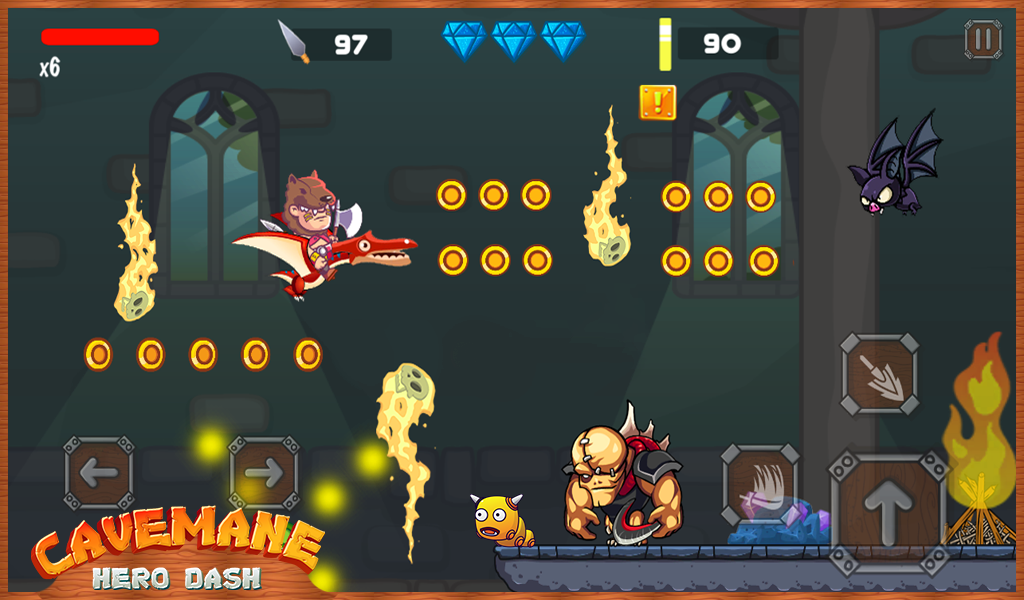 Caveman Hero Dash: Jurassic World Escape - App on Amazon Appstore