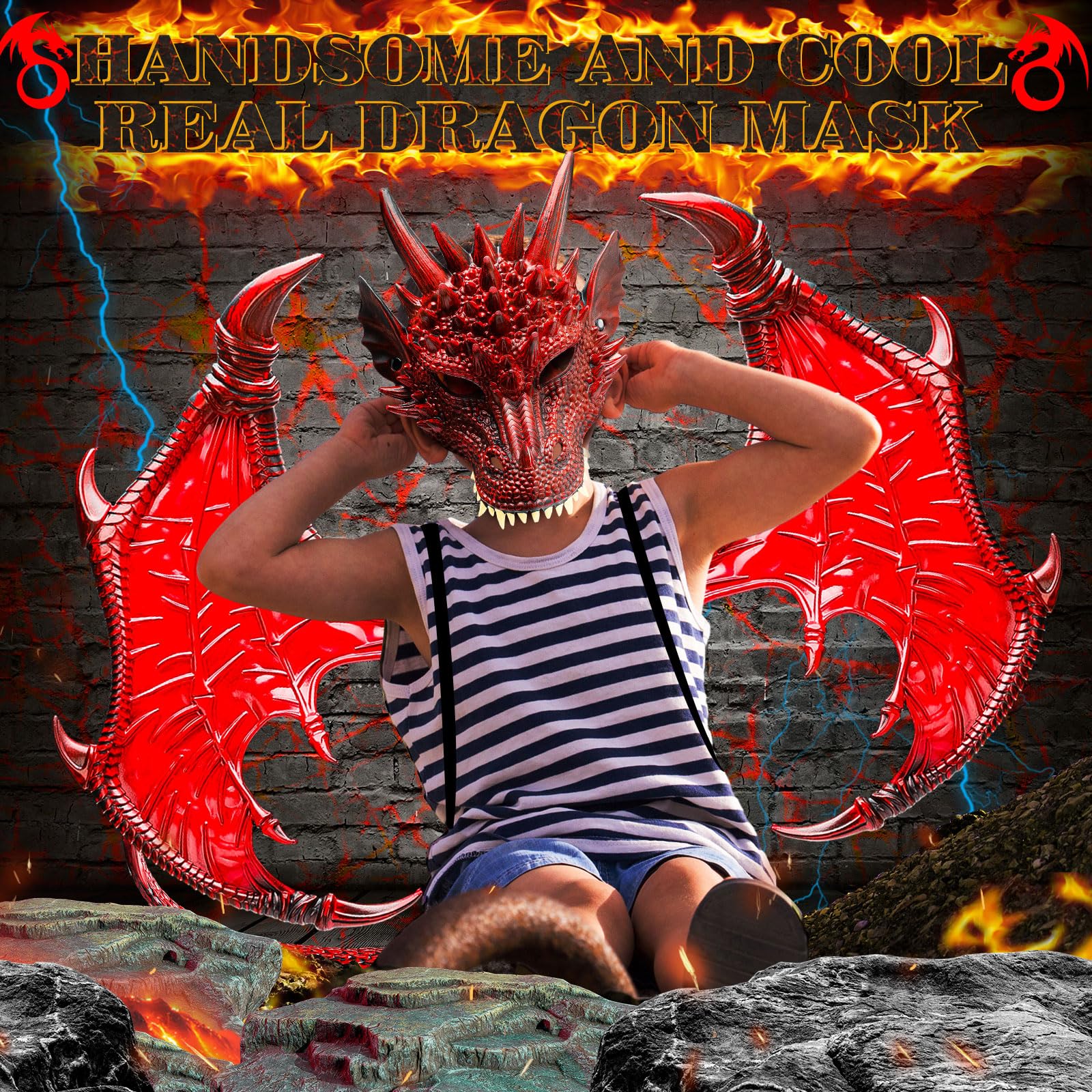 Realistic Dragon Costume