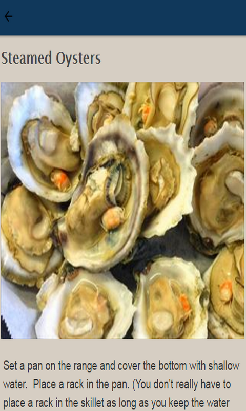 How To Cook Oysters - App on Amazon Appstore