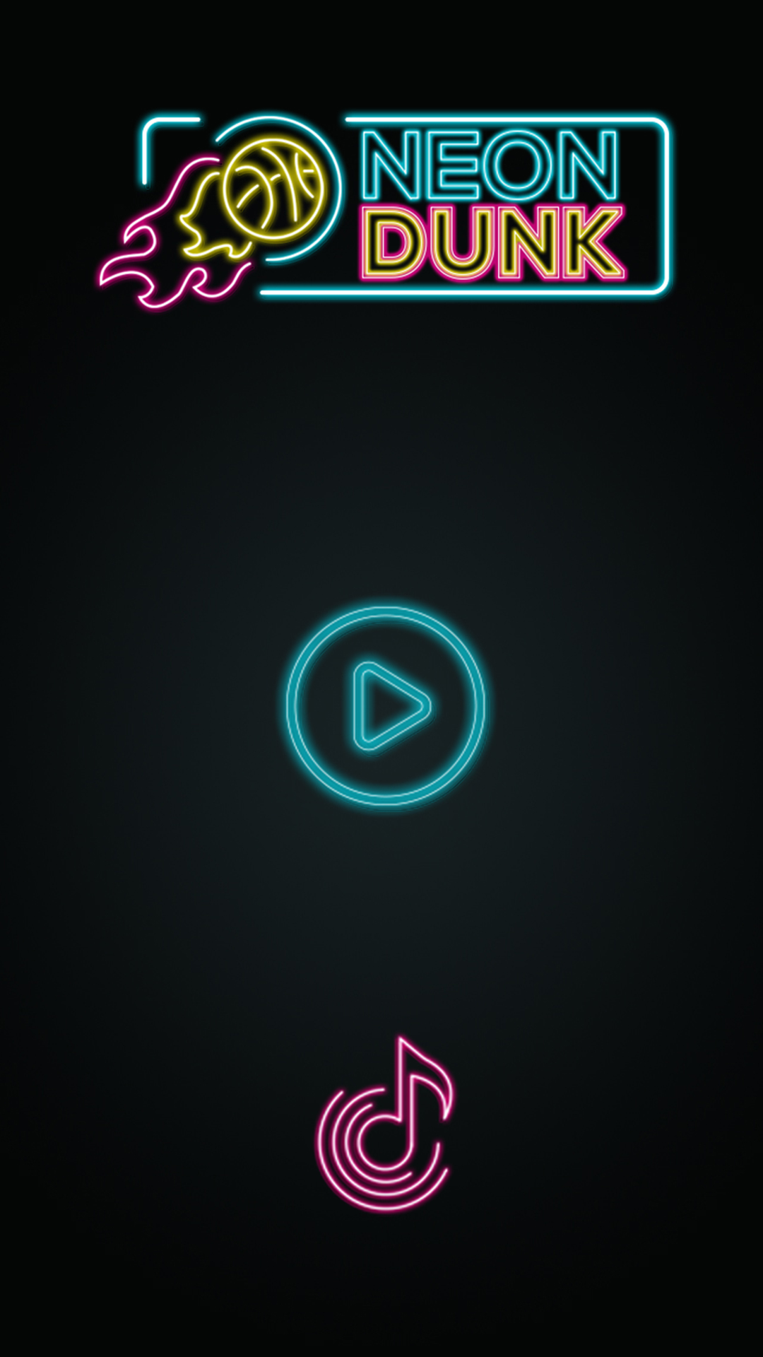 Neon Dunk – Tap & Dunk Bouncing Ball Game - App on Amazon Appstore