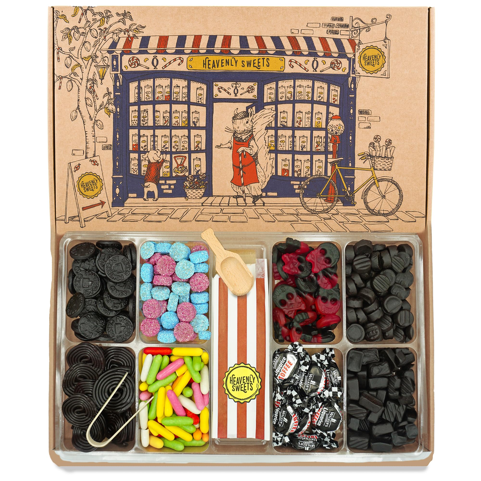 Buy Large Luxury Liquorice Sweets Gift Set Hamper Box | 1.2kg Pick and ...