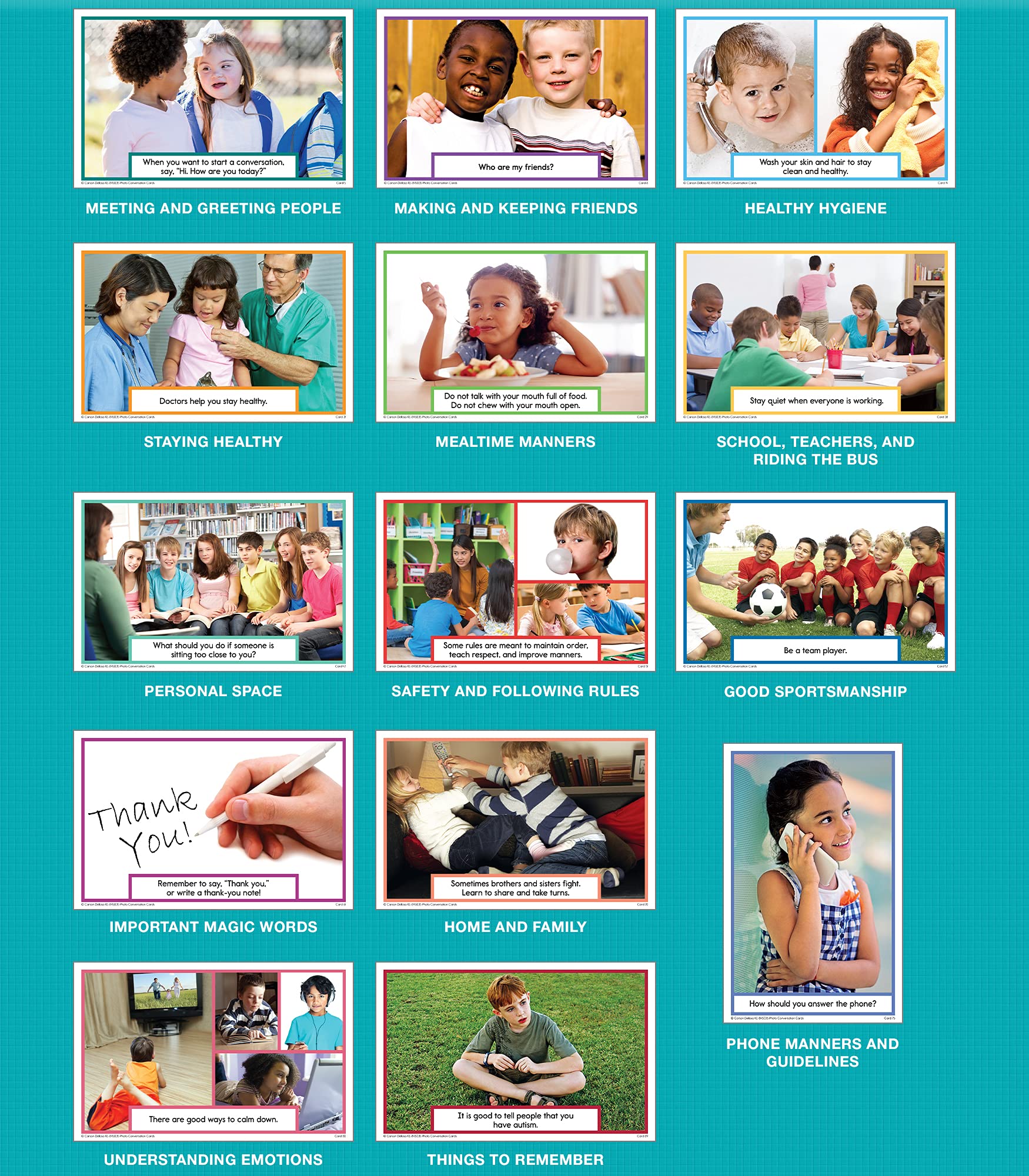 Buy Key Education Photo Conversation Cards Grades K 5 Social buy-key-education-photo-conversation-cards-grades-k-5-social
