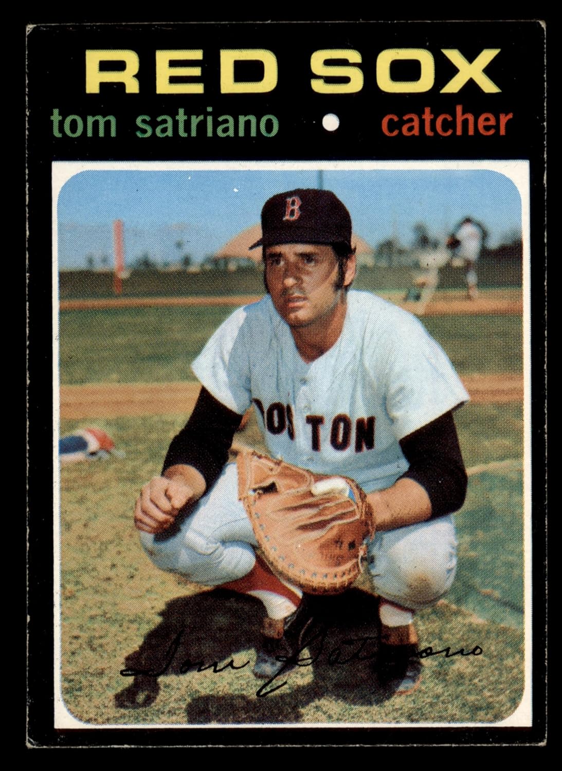Amazon.com: 1971 Topps # 557 Tom Satriano Boston Red Sox (Baseball Card ...