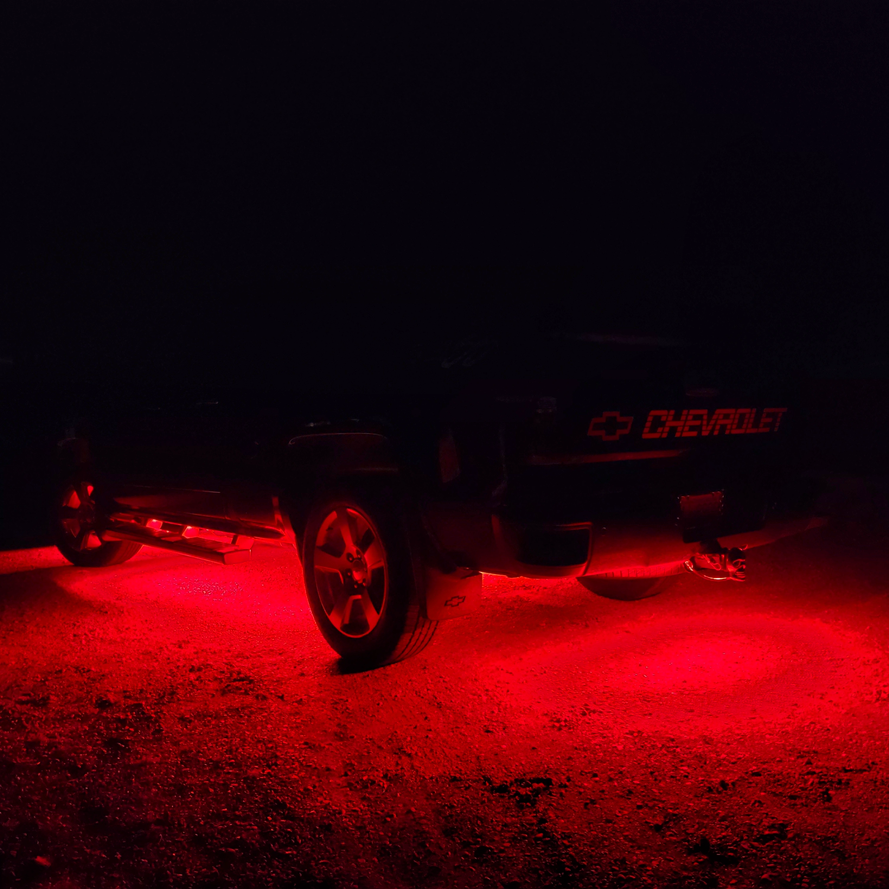 Amazon.com: LEDGlow 6pc Red Flexible Truck Slimline LED Underbody ...